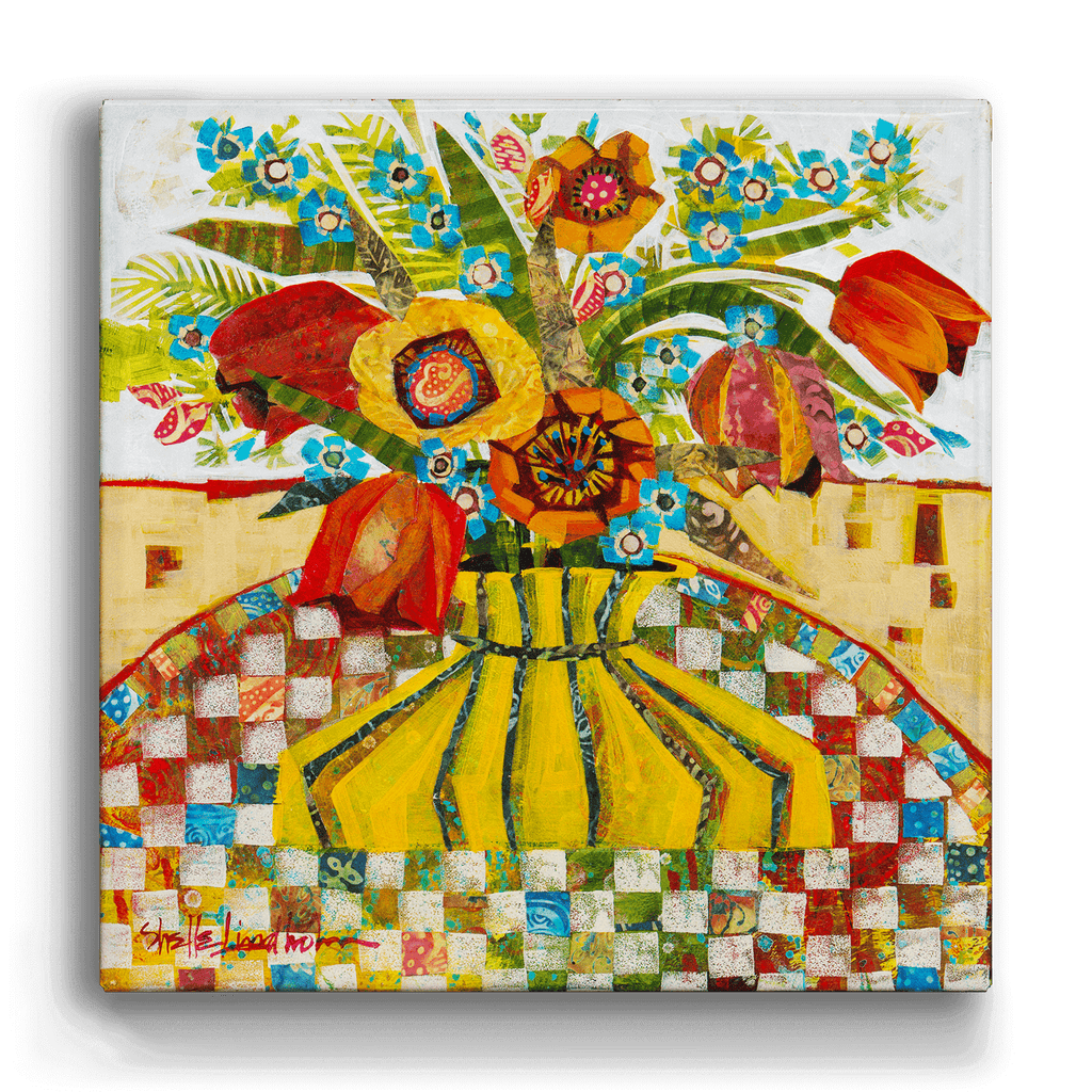 Tulips - Metal Box Art – Old Wood Signs Wholesale