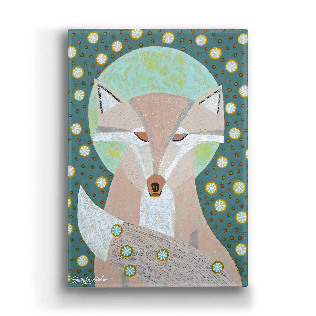 Spirit Fox - Metal Box Art – Old Wood Signs Wholesale