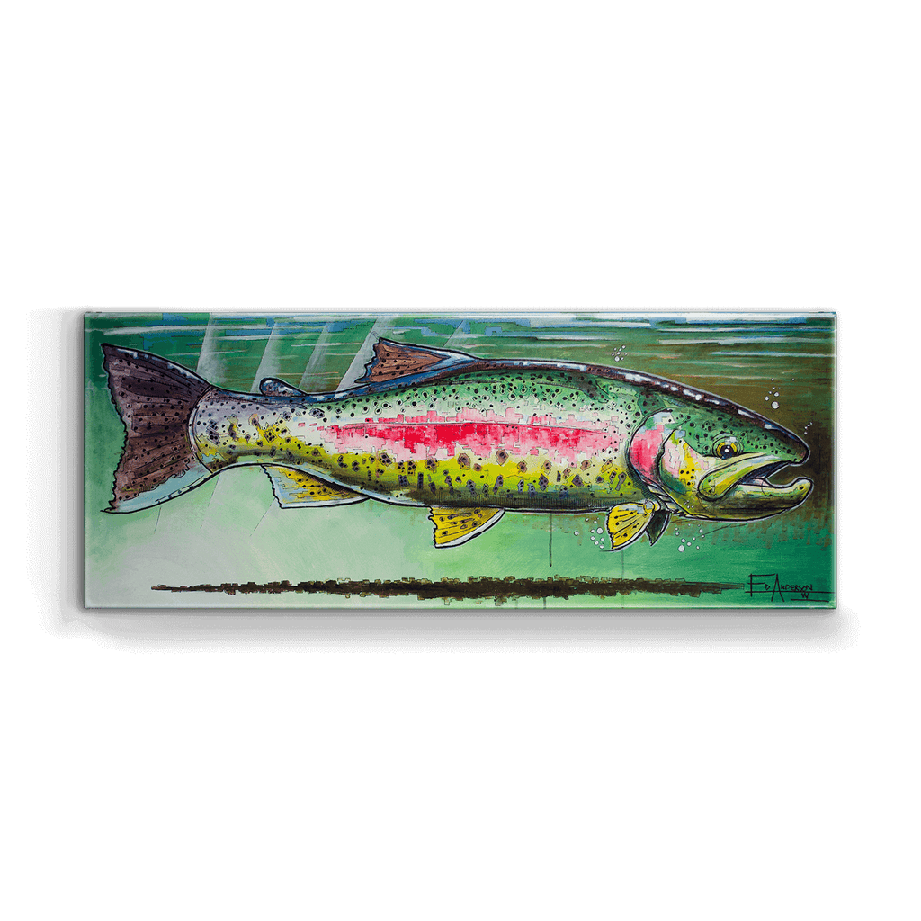 Resting Rainbow: Metal Box Art – Old Wood Signs Wholesale