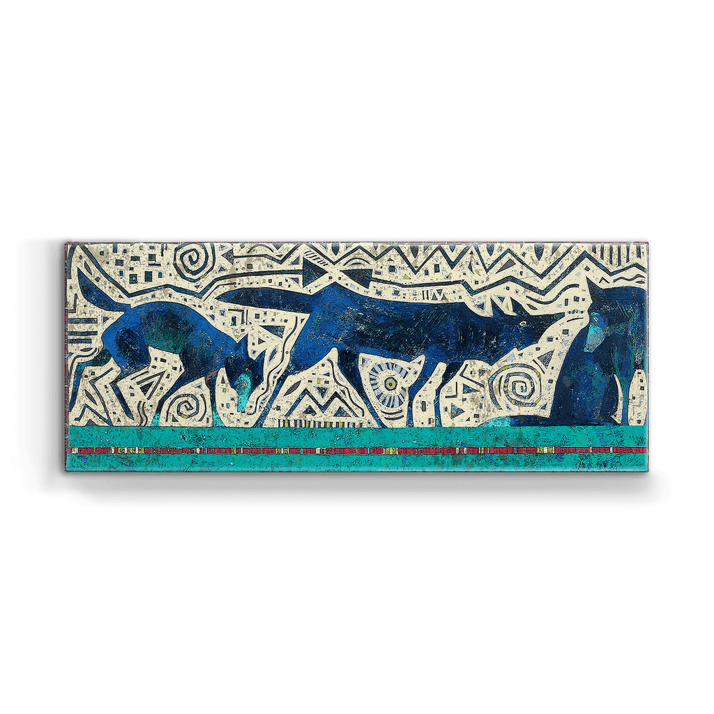 Wild Blue Yonder 1 - Metal Box Art – Old Wood Signs Wholesale
