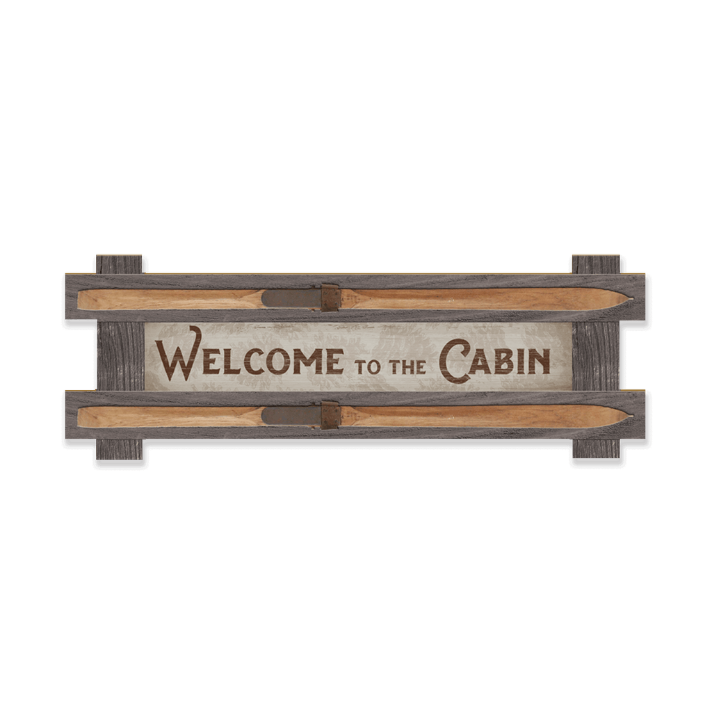 Welcome to the Cabin: Generic - Framed Wall Decor – Old Wood Signs ...