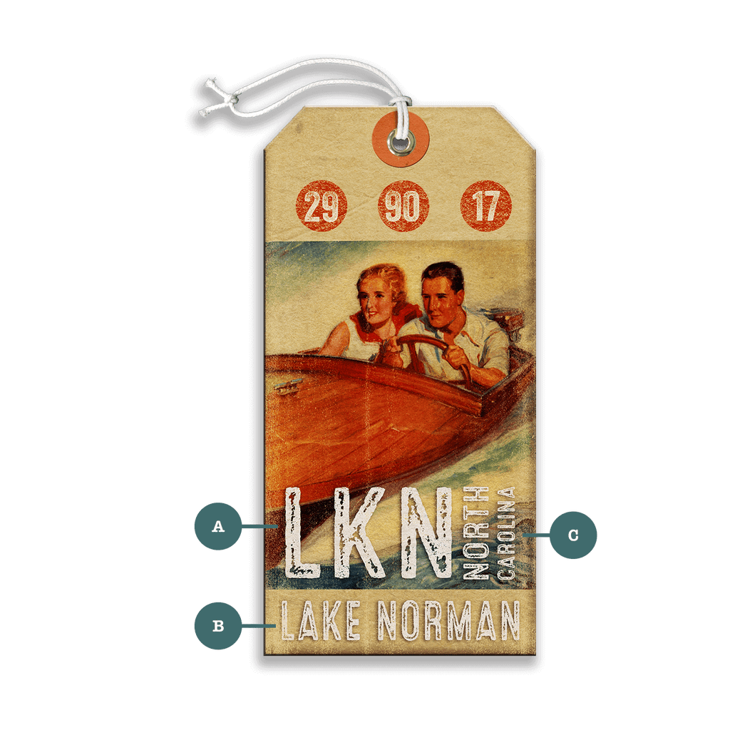 Where Every Day is an Adventure - LKN Luggage Tag – Old Wood Signs ...