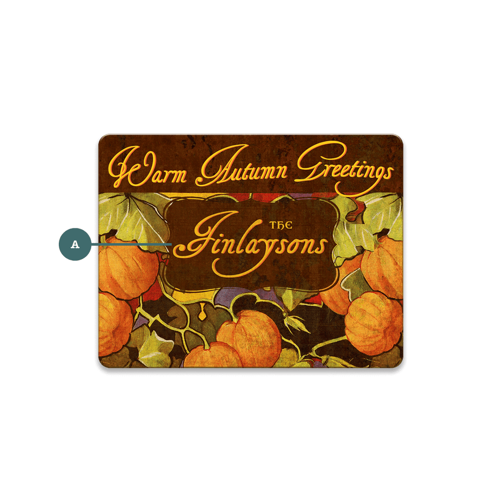 Warm Autumn Greetings - Souvenirs & Gifts – Old Wood Signs Wholesale