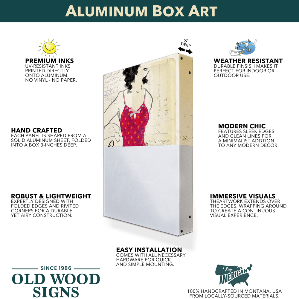 Knowing - Metal Box Art – Old Wood Signs Wholesale