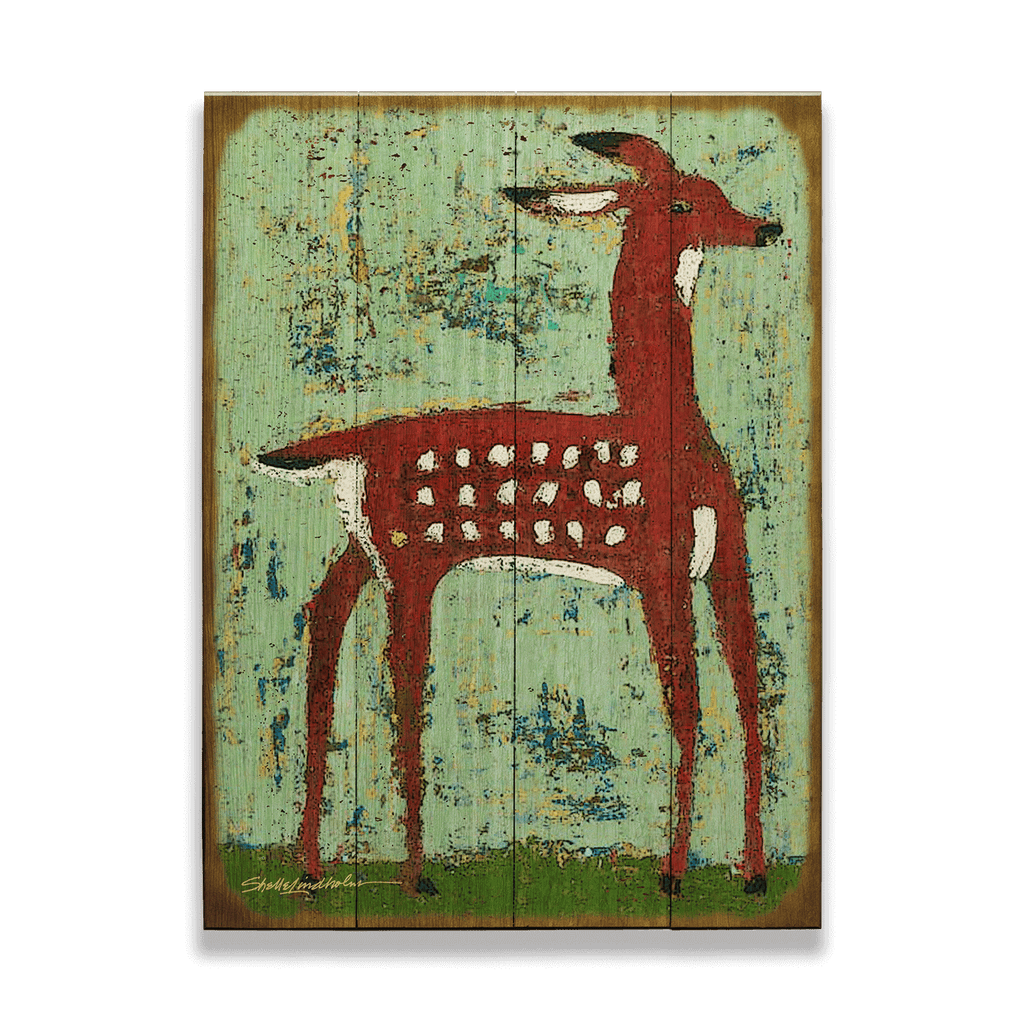 Flora - Wood & Metal Wall Art – Old Wood Signs Wholesale