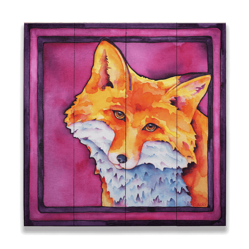 Foxy Lady - Wood & Metal Wall Art – Old Wood Signs Wholesale